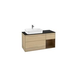 Villeroy & Boch V&B Waschtischunterschrank Wandbeleuchtung Finion 120cm, Pl bla m, Reg re wal ven, Oa ven ; Villeroy & Boch (G402GNPC)