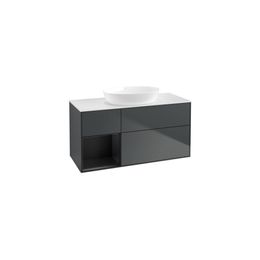 Villeroy & Boch V&B Waschtischunterschrank Finion 120cm, Pl w m, Rg b m Lac, md bl. m Lac ; Villeroy & Boch (FA61PDHG)