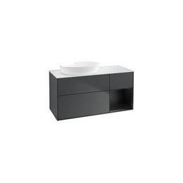 Villeroy & Boch V&B Waschtischunterschrank Wandbeleuchtung Finion 120cm, Pl w m, Rg b m Lac, md bl. m Lac ; Villeroy & Boch (GA51PDHG)
