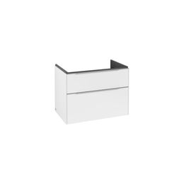 Villeroy & Boch V&B Waschtischunterschrank Subway 3.0 77,2x57,6x47,8cm, o LED/Gr Alu gl, P wh. ; Villeroy & Boch (C57400VF)
