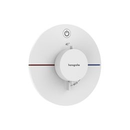 Hansgrohe Thermostat ShowerSelect Comfort S UP, f&uuml;r 1 Verbraucher, mattwei&szlig; (15553700)