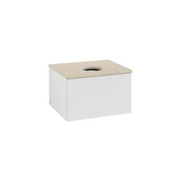 Villeroy & Boch V&B Waschtischunterschrank mit Frontstruktur -Beleuchtung Antao 60x36x50cm, WBP botti., glo wh. Lac ; Villeroy & Boch (L29113GF)