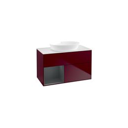 Villeroy & Boch V&B Waschtischunterschrank Finion 100, Abd.-Pl. wh. m, Reg md m Lac, Peo m ; Villeroy & Boch (FA11HGHB)