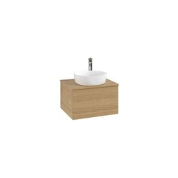 Villeroy & Boch V&B Waschtischunterschrank mit Frontstruktur Antao 60x36x50cm, HL, WBP hon. Oa, hon. Oa ; Villeroy & Boch (K29151HN)
