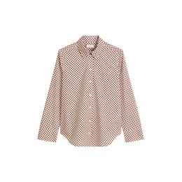 Marc O'Polo Marc O'polo Bluse Damen Gr&ouml;&szlig;e XXL beige / dunkelbraun / gelb