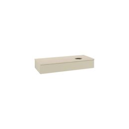 Villeroy & Boch V&B Waschtischunterschrank mit Frontstruktur, mit Beleuchtung Antao 120x19x50cm, WBP botti., si Gr m Lac ; Villeroy & Boch (L12113HJ)