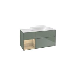 Villeroy & Boch V&B Waschtischunterschrank Finion 120cm, Pl wh. m, Reg Oa ven, Oli. m Lac ; Villeroy & Boch (FA61PCGM)