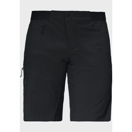 Schöffel SCHÖFFEL Shorts "Shorts Mellow Trail M", schwarz, Gr. 48, Oberstoff : 85% Nylon 15% Elasthan, Hosen