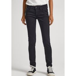 Pepe Jeans Damen Skinny-fit-Jeans "SOHO", schwarz, Gr. 26, Denim/Jeans, Obermaterial: 80% Baumwolle, 17% Polyester, 3% Elasthan, Jeans, im
