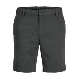 Jack & Jones JACK & JONES Herren Chinoshorts "JPSTJAIDEN KNOX JOGGER SHORTS C STYDSS25", grau, Gr. XXL, meliert, Web, Obermaterial: 52% Polyester, 21% Nylon, 17%