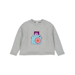 Fred's World by GREEN COTTON Fred's World by GREEN COTTON Sweatshirt M&auml;dchen Gr&ouml;&szlig;e 104 pastellblau / grau / lila / rosa