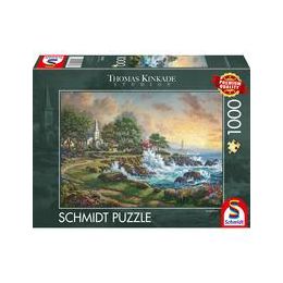 Schmidt Spiele Thomas Kinkade Studios: Kleinod am Meer, Puzzle 1000 Teile