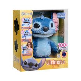 JUST PLAY Disney Stitch Ultimate Stitch Interactive Feature Pl&uuml;schfigur, Kuscheltier