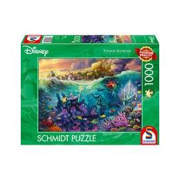 Schmidt Spiele Thomas Kinkade Studios: Disney - Ursula, Puzzle 1000 Teile