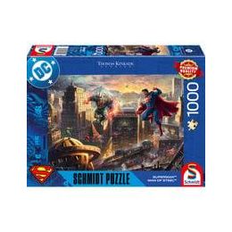 Schmidt Spiele Thomas Kinkade Studios: DC Superman - Man of Steel, Puzzle 1000 Teile