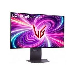 LG UltraGear OLED 32GS95UX-B, Gaming-Monitor 80 cm (31.5 Zoll), schwarz, UltraHD/4K, Dual-Mode, Pixel Sound, 480Hz Panel