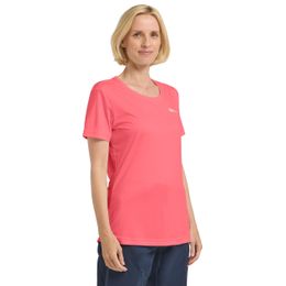 Jack Wolfskin Damen T-Shirt "TECH T W"sunset, coral, Gr. XS, Oberstoff 100% POLYESTER, Shirts