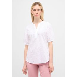 Eterna Damen Schlupfbluse "REGULAR FIT", wei&szlig;, Gr. 44, 100% Baumwolle, Blusen