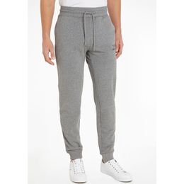 Herren Jogginghose "TRACK PANT HWK", Tommy Hilfiger Underwear, Gr. M, grau, Sweatware, Obermaterial: 50% Baumwolle, 50% Polyester, meliert, Hosen,