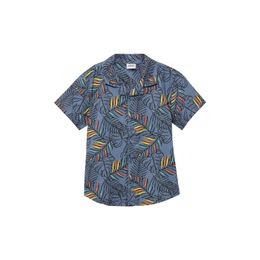 s.Oliver Hemd Jungen Größe 140 taubenblau / gelb / mint / rot