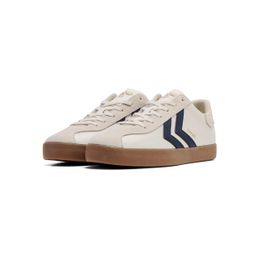 Hummel Damen Sneaker "DIAMANT LX-E RS", Gr. 45marshmallow, schwarziris, spicymus, Leder, Synthetik, Schuhe