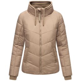 Navahoo Damen Steppjacke "Liebesfee 14", grau, Gr. XS, Obermaterial: 100% Polyester (recycelt), Futter: 100% Polyester (recycelt), Ärmelfutter: 100%