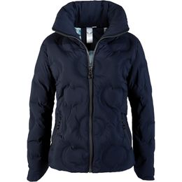 DEPROC Active Damen Steppjacke "GILMOUR MEGATE Women", blau, Gr. 36, 100% Polyester, Jacken, auch in Großen Größen erhältlich