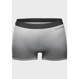 Schöffel SCHÖFFEL Damen Funktionshose "Merino Sport Boxershorts W", grau, Gr. S, Oberstoff : 43% Lyocell 34% Wolle 23% Nylon, Hosen