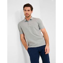 Brax Herren Polo Style PETE shade, hellgrau, Gr. M
