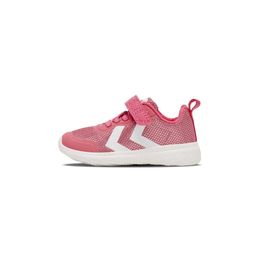 Hummel Sneaker 'Actus' Jungen Gr&ouml;&szlig;e 27 rosa / wei&szlig;