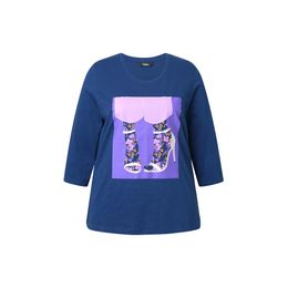 Ulla Popken Shirt female Blue size 54-56