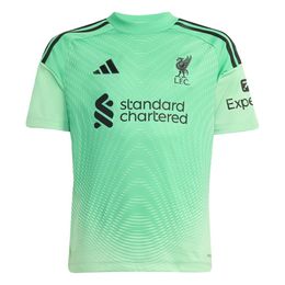 adidas Performance Trikot 'Liverpool FC 25/26' Jungen Gr&ouml;&szlig;e 176 pastellgr&uuml;n / hellgr&uuml;n / schwarz