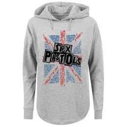 F4NT4STIC Sweatshirt 'Sex Pistols Anarchy Flag' female Grey size L