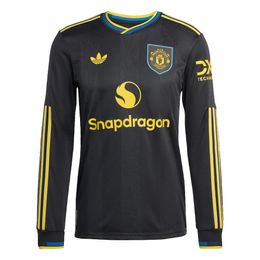 adidas Performance Trikot 'Manchester United 25/26' Herren Gr&ouml;&szlig;e XS azur / gelb / schwarz