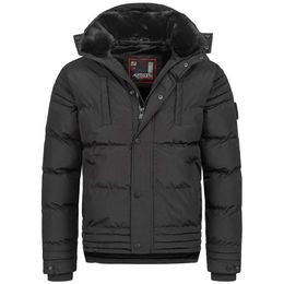 Alessandro Salvarini Winter Jacket 'Fabiano' male Black size L