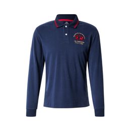 La Martina Shirt male size S Navy / Peach / Red
