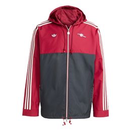 adidas originals Jacke 'Arsenal Terrace Icons' Herren Gr&ouml;&szlig;e M karminrot / schwarz / wei&szlig;