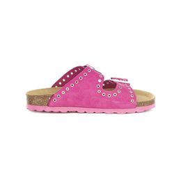 BABUNKERS Family Leder-Pantoletten in Pink - 28% | Gr&ouml;&szlig;e 39 | Damen-pantoletten