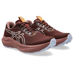 asics Damen Laufschuh "GT-2000 14 TR", Gr. 39,5nature bathing, dunkelrot planet, Textil, Schuhe, f&uuml;r mehr Stabilit&auml;t