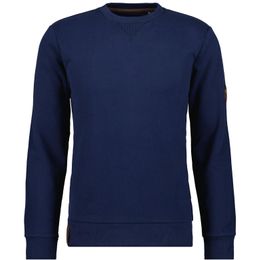Sweatjacke Ragman, Herren, Gr. XL (52/54), blau (dunkelblau, 711), 65% Baumwolle 35% Polyester, regular fit, Sweatjacken Sweatjacke