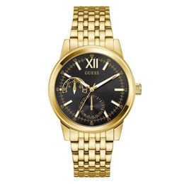 Guess Uhren - Quarz-Analoguhr Emerson - Gr. unisize - in Gold - f&uuml;r Damen