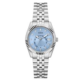 Guess Uhr - Quarz-Analoguhr Jada - Gr. unisize - in Silber - f&uuml;r Damen