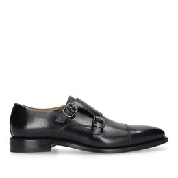 Henry Stevens Slipper & Pantoletten - Schnallenschuh Liam CDM - Gr. 43,5 (EU) - in Schwarz - f&uuml;r Damen