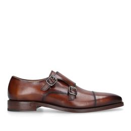 Henry Stevens Slipper & Pantoletten - Schnallenschuh Liam CDM - Gr. 40,5 (EU) - in Braun - f&uuml;r Damen