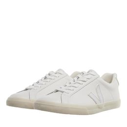 Veja Low-Top Sneaker - Esplar Logo - Gr. 36 (EU) - in Wei&szlig; - f&uuml;r Damen