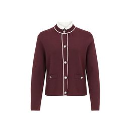 Zero Knit Cardigan female Red size 42