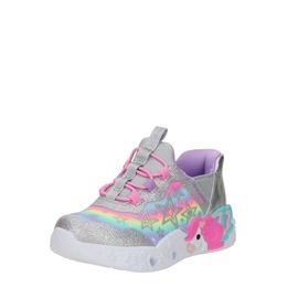 Skechers Sneaker 'UNICORN CHARMER-LIL STARLITE' Mädchen Größe 26 gelb / lavendel / pink / silber