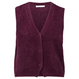 BETTY & CO Betty & Co Strickweste Damen Gr&ouml;&szlig;e M aubergine