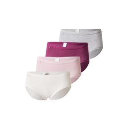 Sloggi Panty 'Basic+' Damen Größe XXXL graumeliert / rosa / dunkelpink / naturweiß