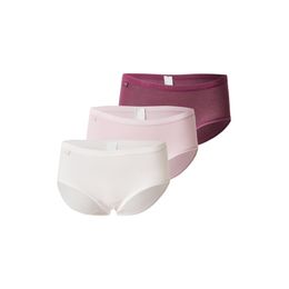 Sloggi Panty 'Basic+' Damen Gr&ouml;&szlig;e M brombeer / rosa / wei&szlig;